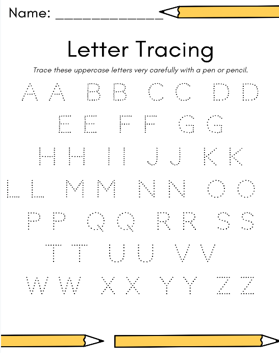Alphabet Worksheet and Activity Pack – Cookies & Racecars
